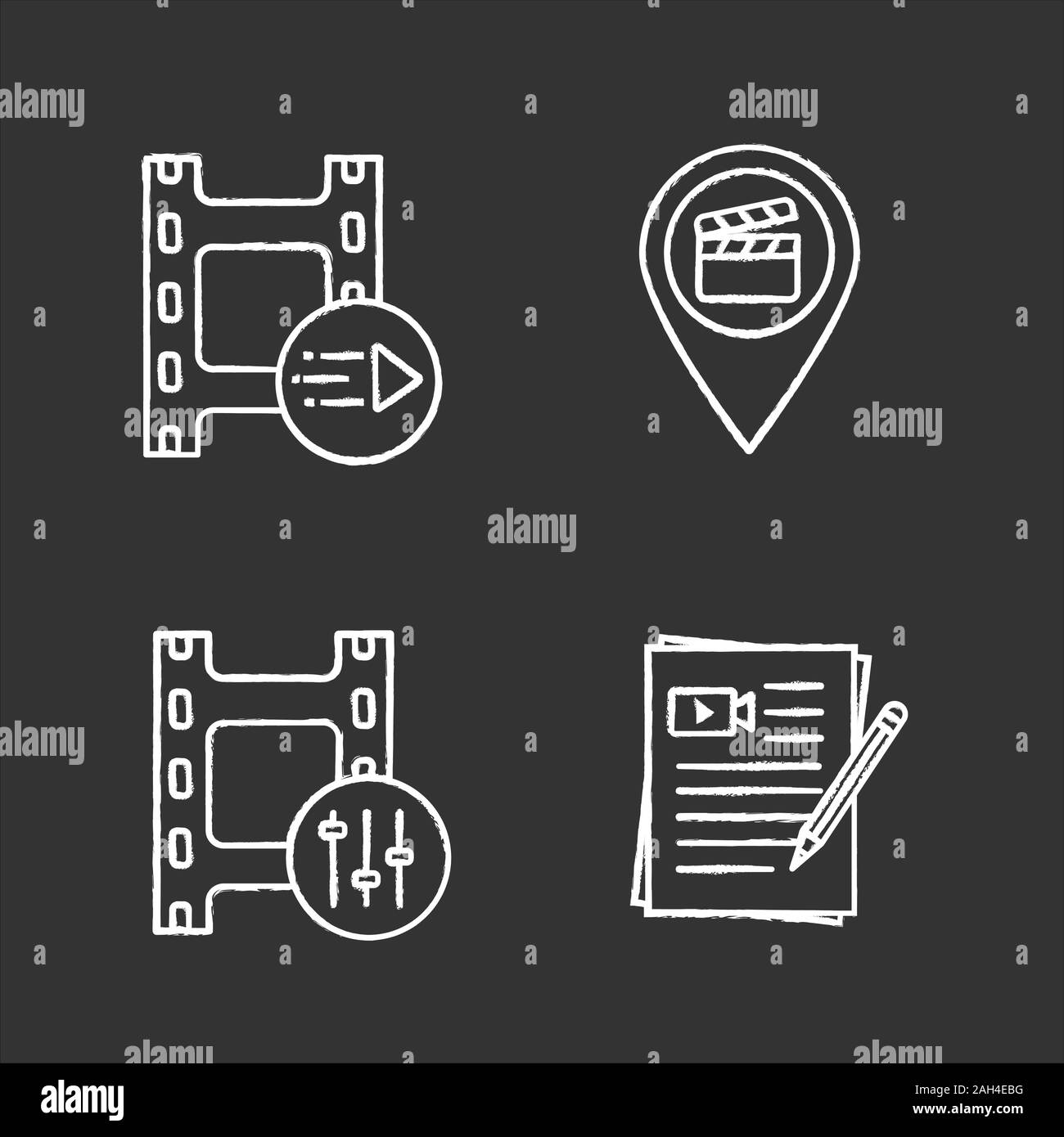 Movie scripts Stock Vector Images - Alamy