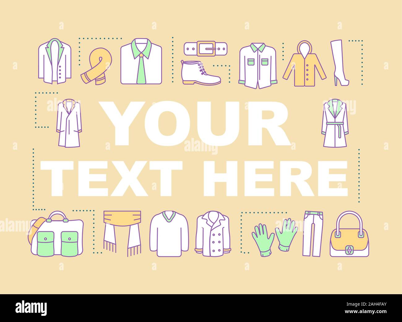 Menswear presentation Stock Vector Images - Alamy