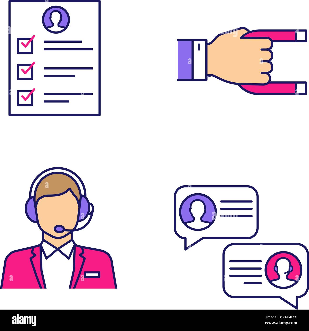 Visitor survey Stock Vector Images - Alamy