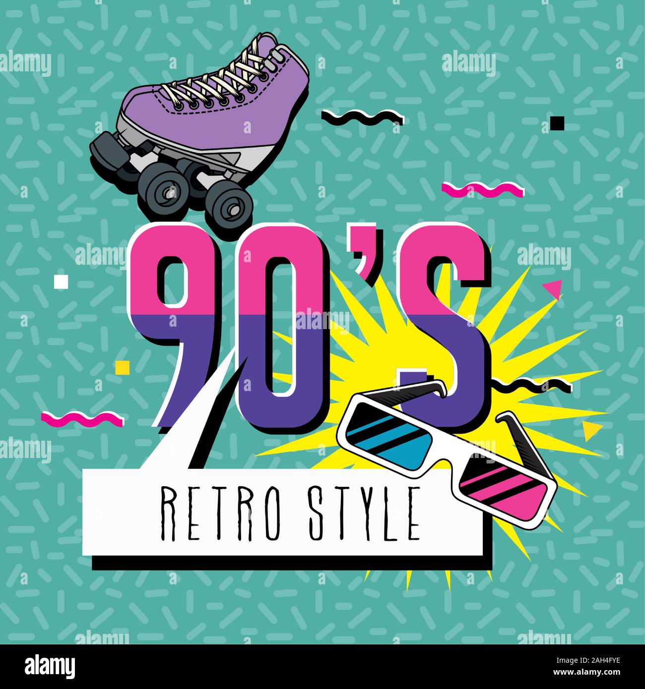 Nineties pop Stock Vector Images - Alamy