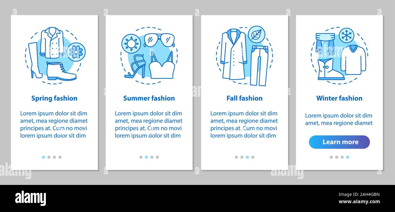 Fashion collections Stock Vector Images - Alamy