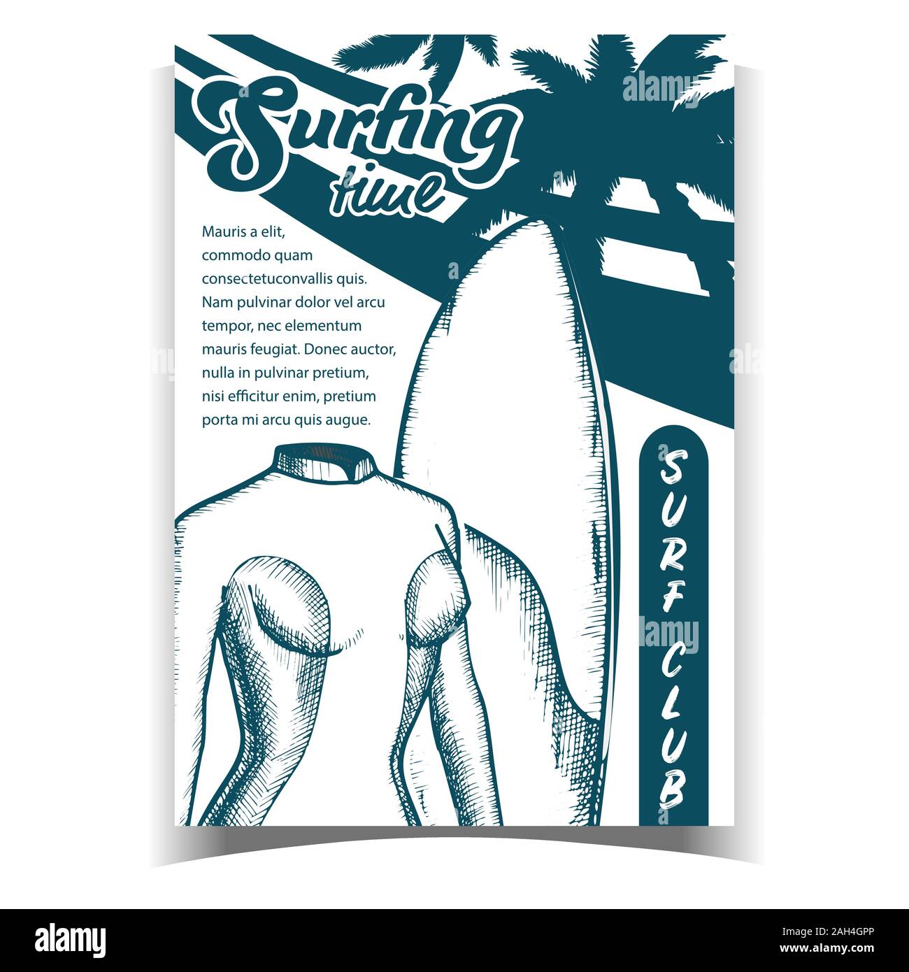 Female swimming suit Stock Vector Images - Alamy