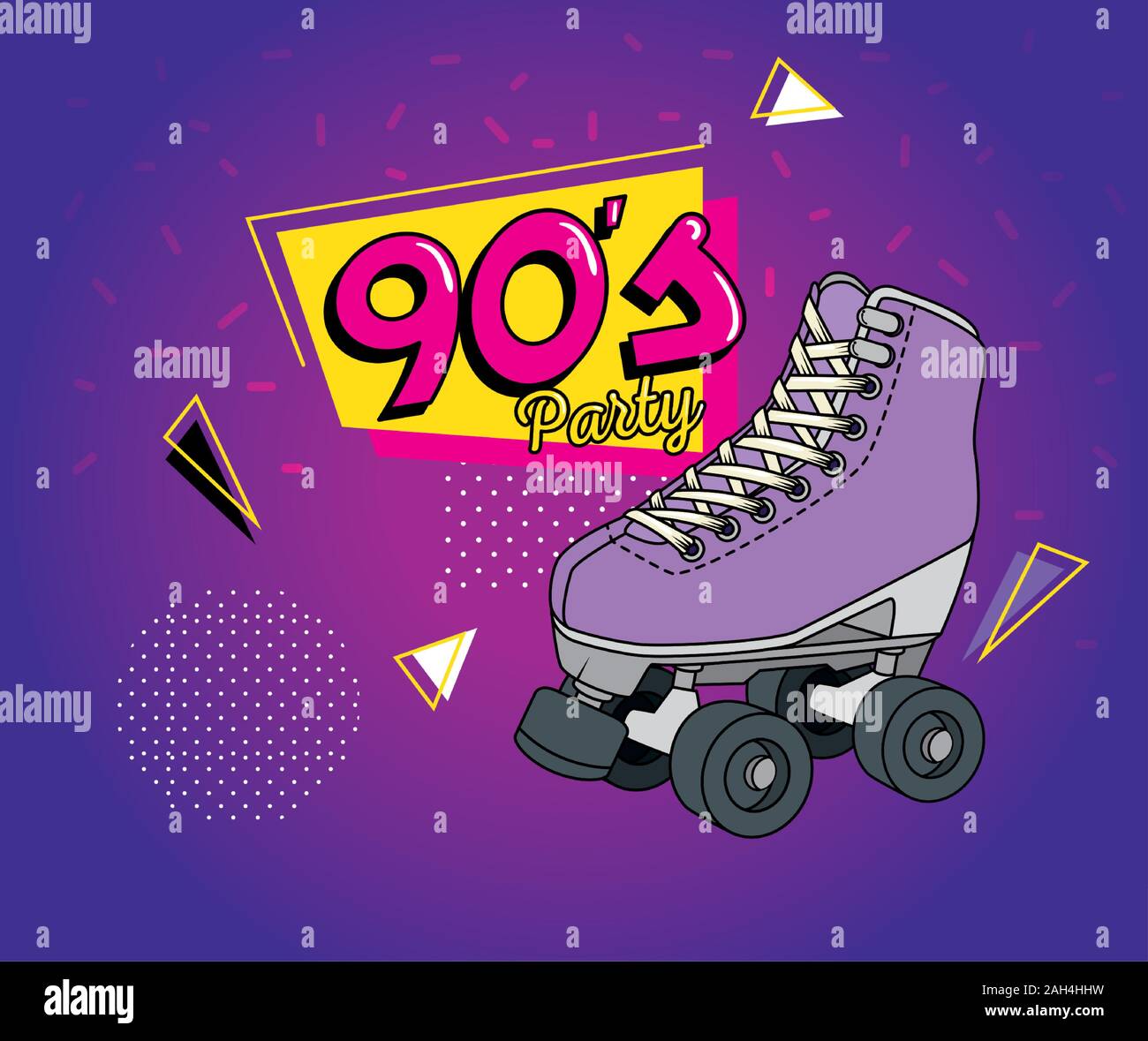 Old style roller Stock Vector Images - Alamy