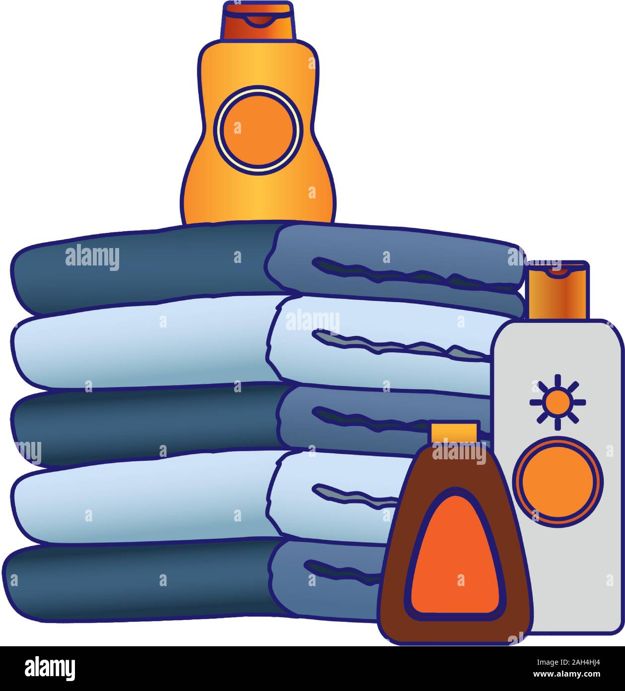 Cosmetic spray towel Stock Vector Images - Alamy