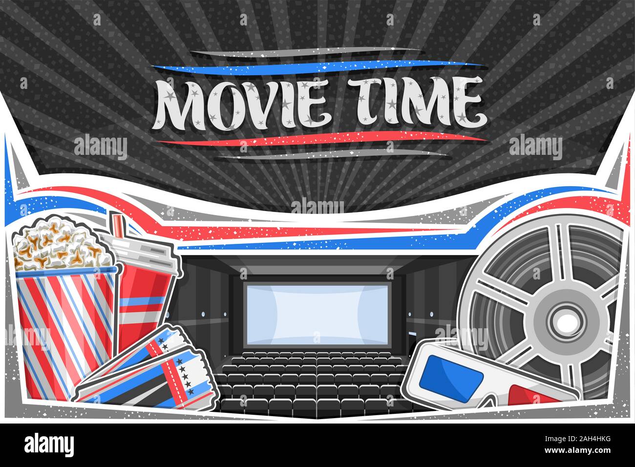 Family Film Stock Vector Images - Alamy