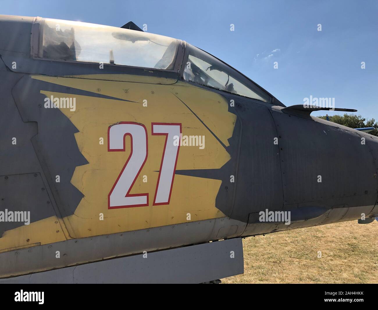 Old soviet fighter plane hi-res stock photography and images - Alamy