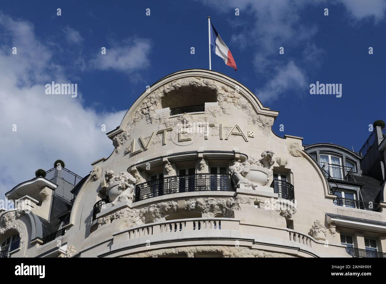 Lutetia palace hi-res stock photography and images - Alamy