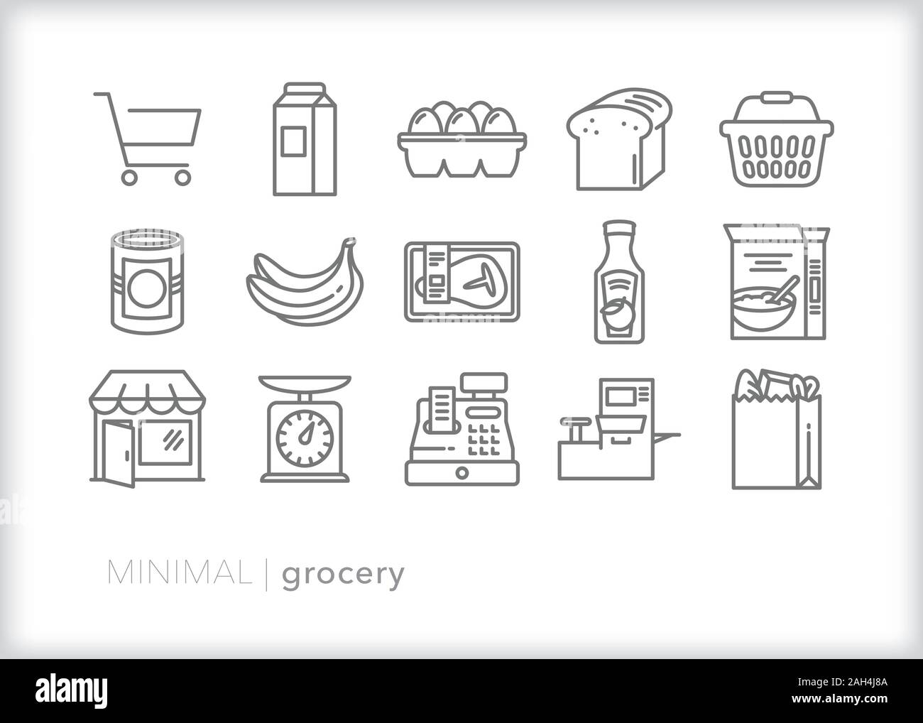 Grocery Shop Icon