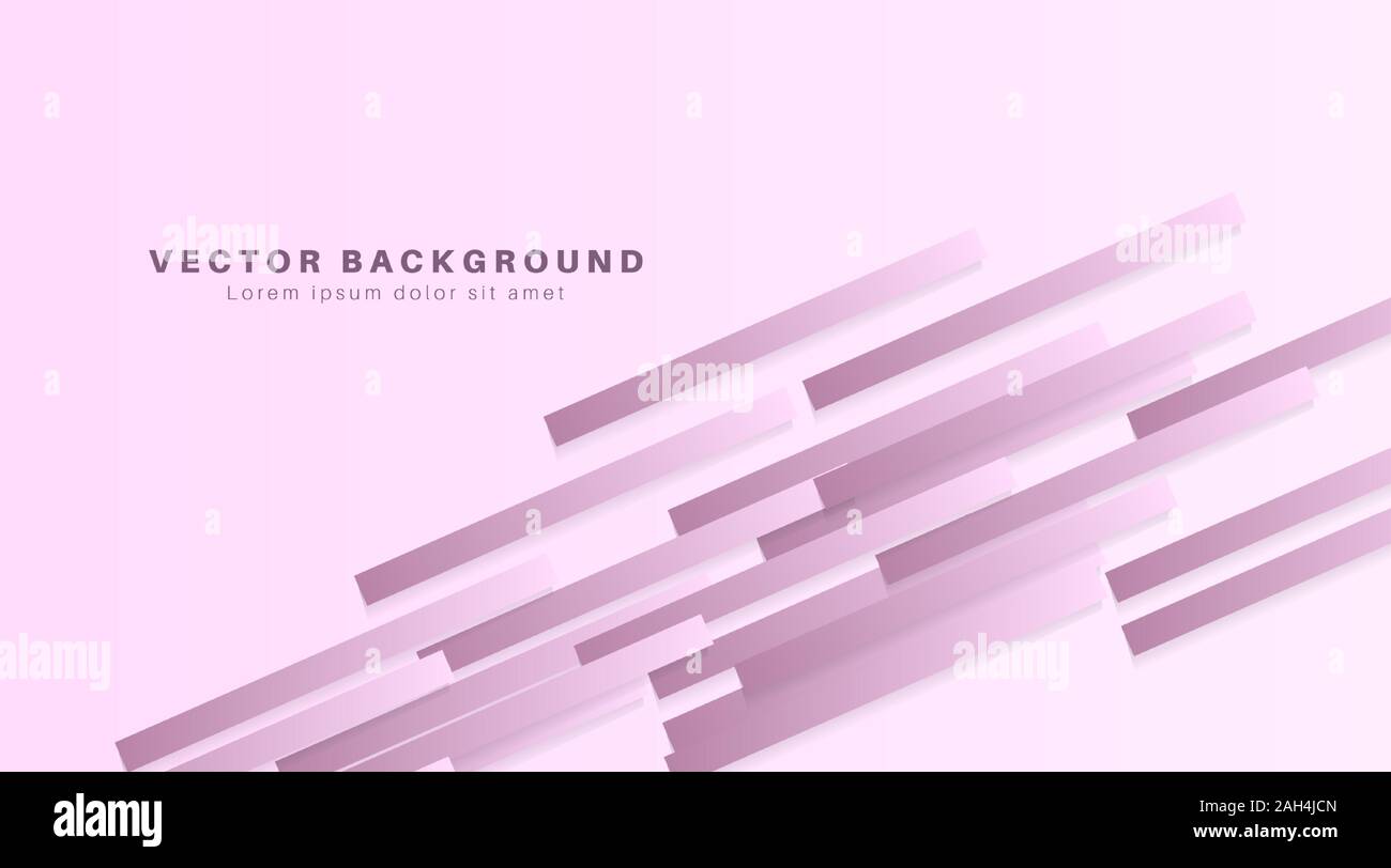 Vector Abstract geometric shape. 3d rectangle paper background.Vector ...