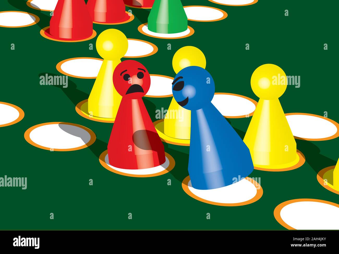 Ludo children Stock Vector Images - Alamy