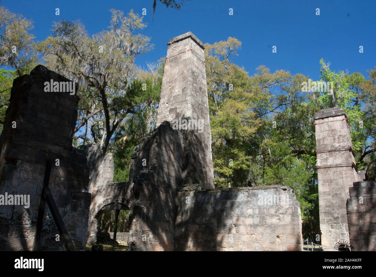 Bulow plantation ruins state park hi-res stock photography and images ...