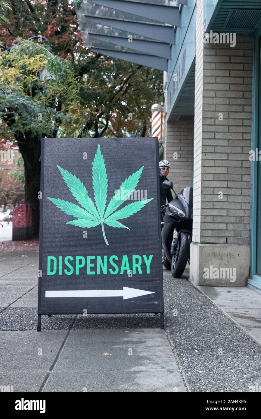 Vancouver marijuana dispensary hi-res stock photography and images - Alamy