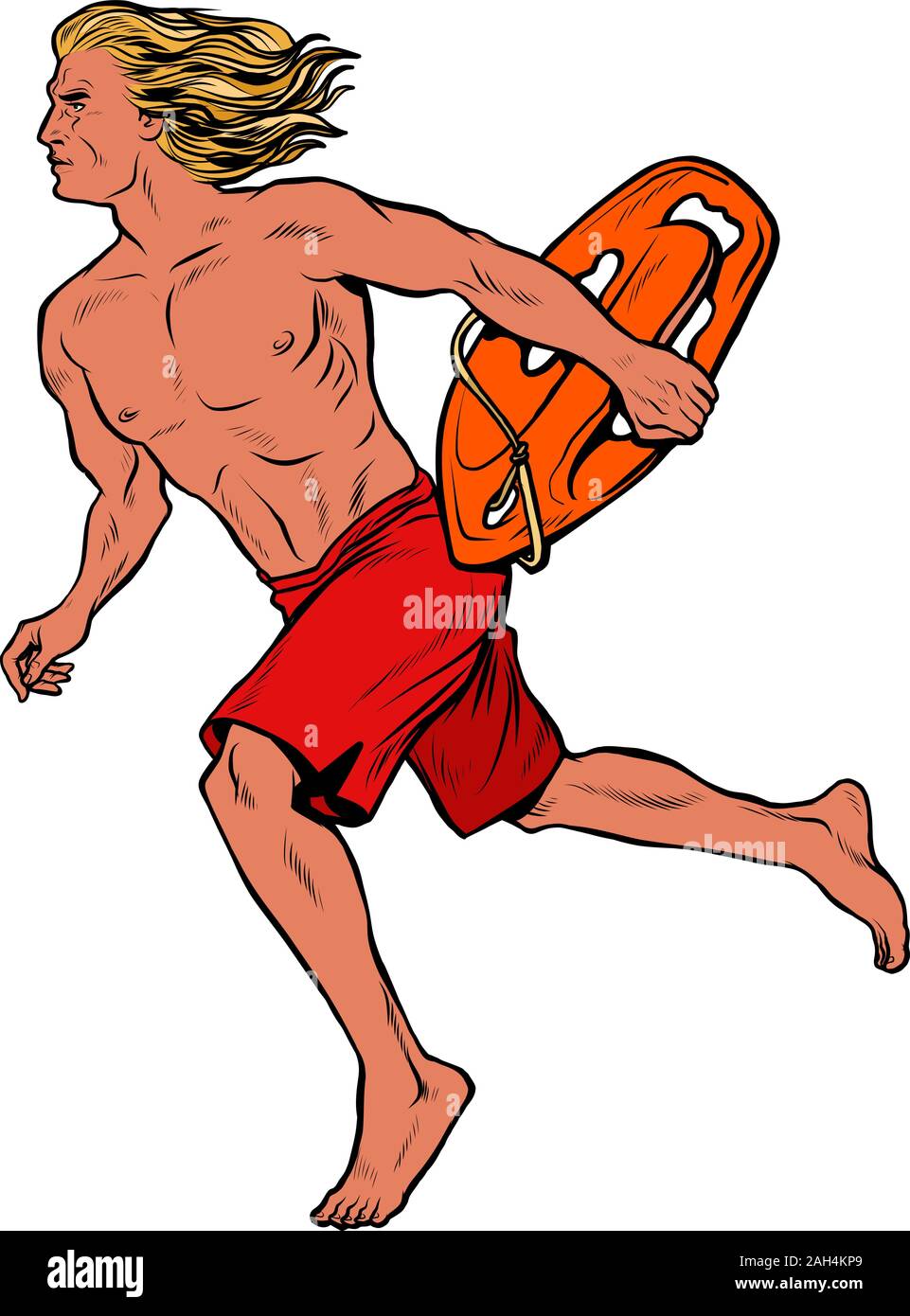 Boy drowning Stock Vector Images - Alamy