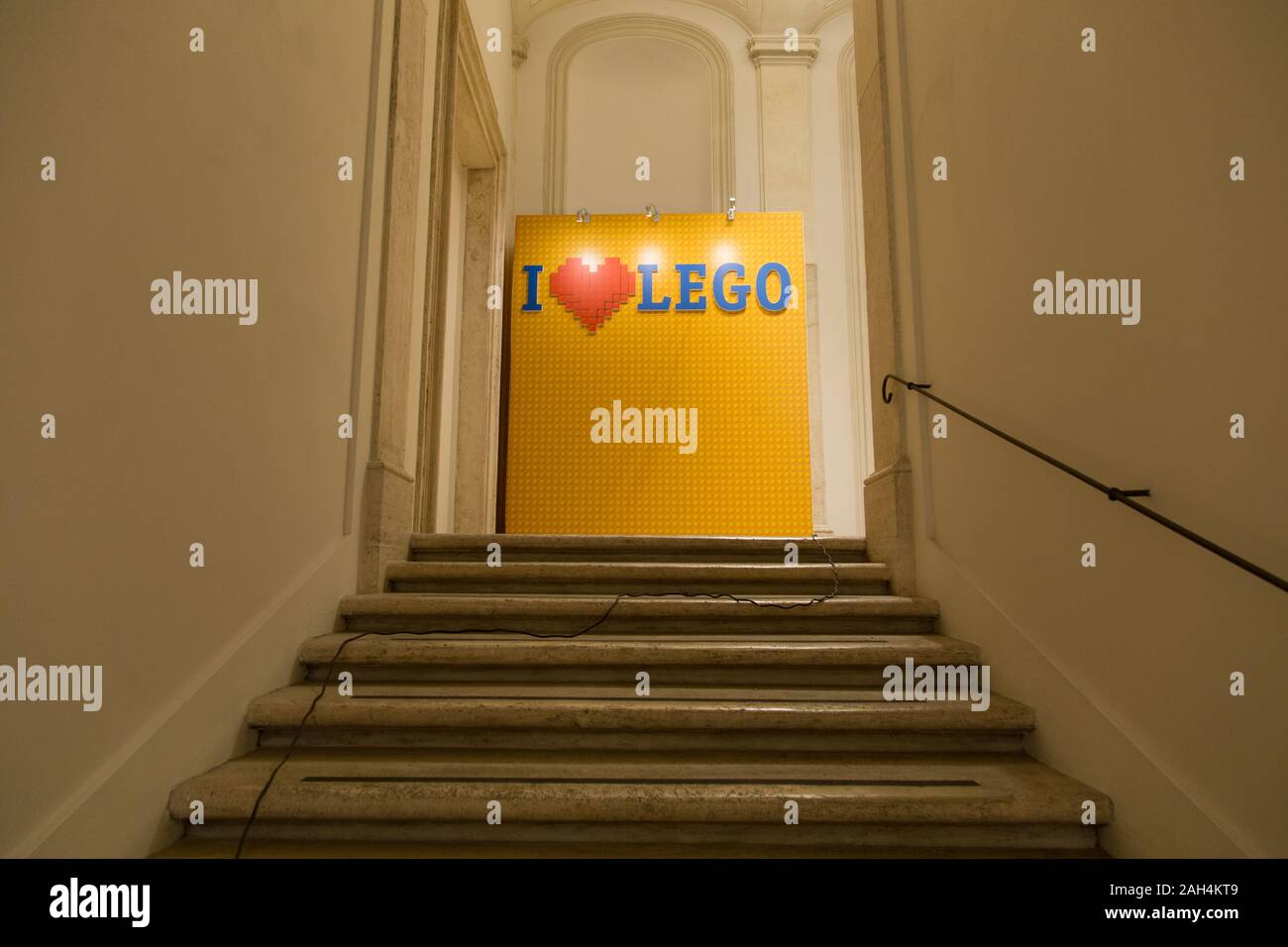 Roma, Italy. 23rd Dec, 2019. "I Love Lego", an exhibition dedicated to ...