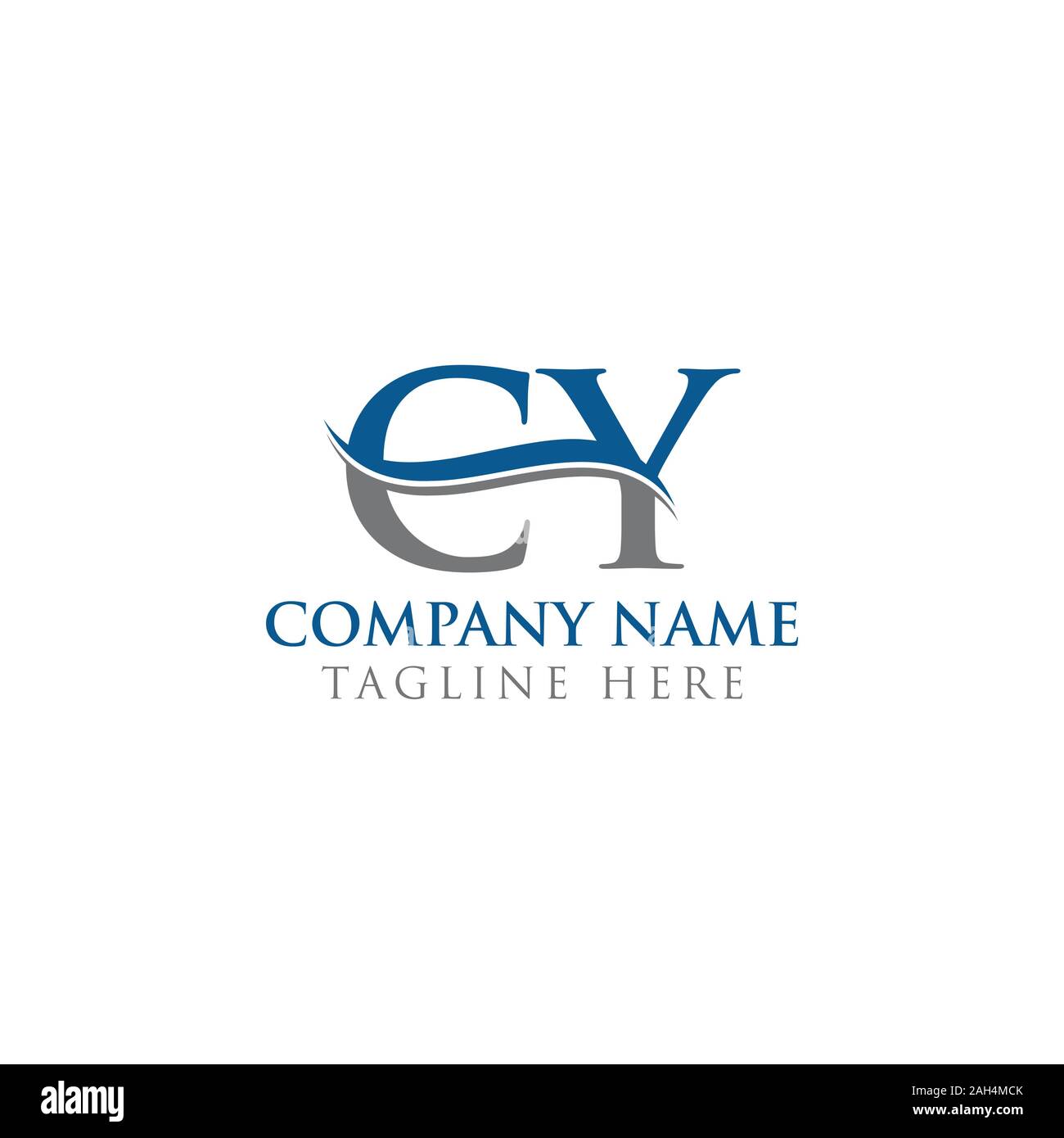 Initial CY Letter Logo With water wave Business Typography Vector ... Initial CY Letter Logo With water wave Business Typography Vector ...