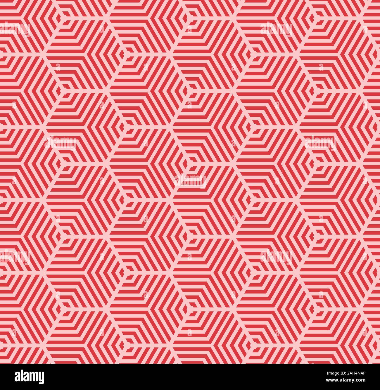 Multi hexagonal line seamless repeat pattern background Stock Photo - Alamy