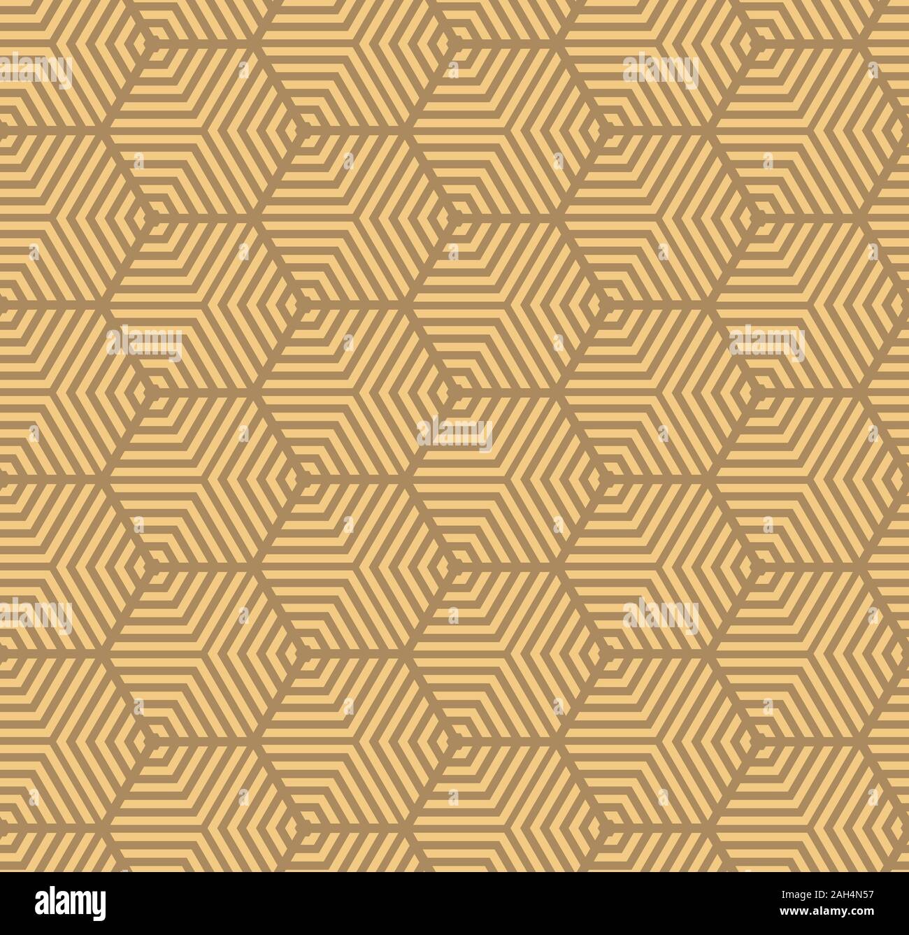 Multi hexagonal line seamless repeat pattern background Stock Photo - Alamy