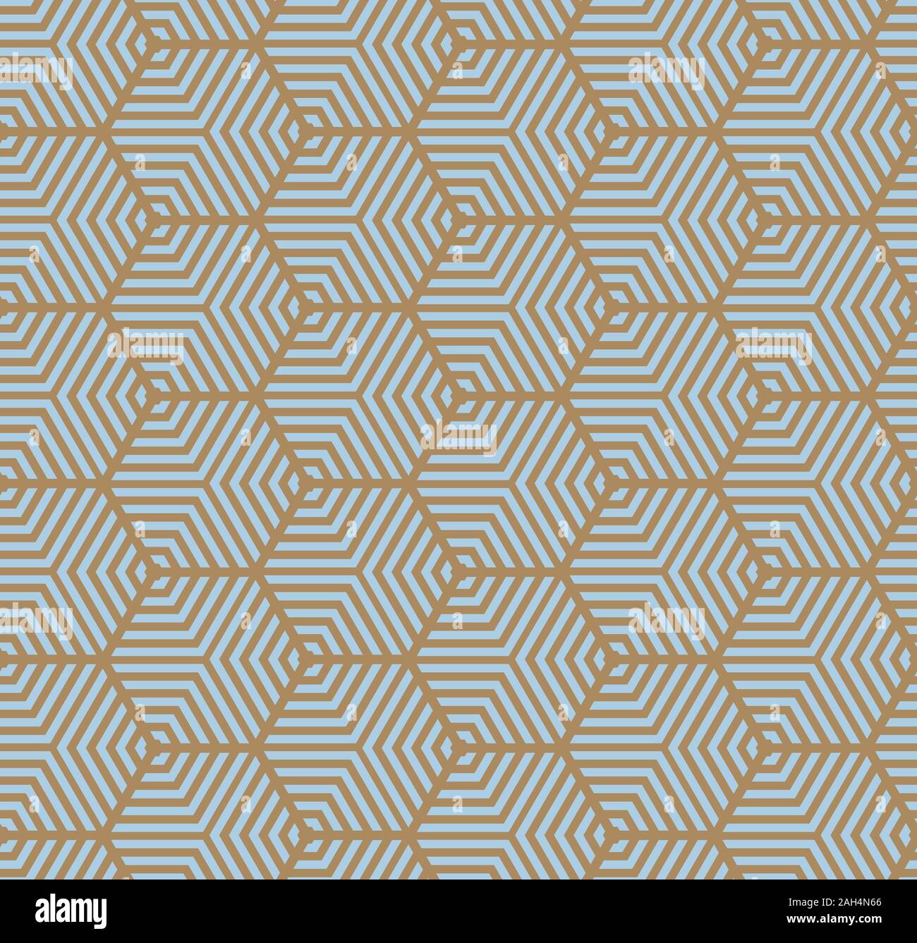 Multi hexagonal line seamless repeat pattern background Stock Photo - Alamy