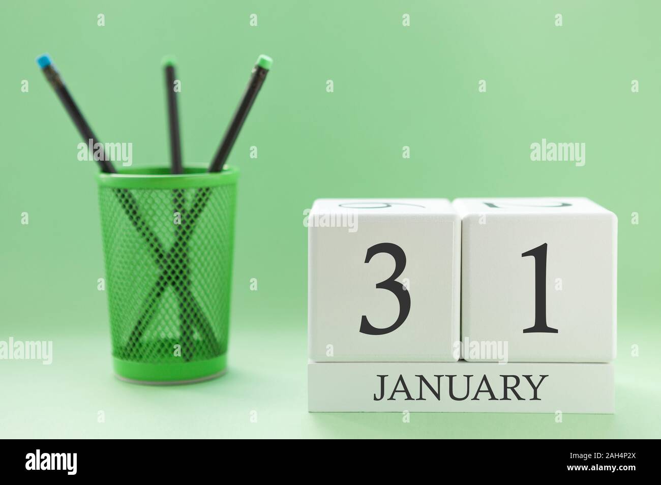 31 january calendar hi-res stock photography and images - Alamy