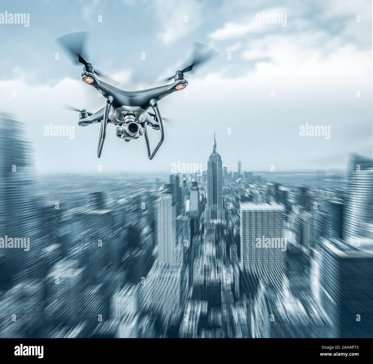 Tall building drone hi-res stock photography and images - Alamy