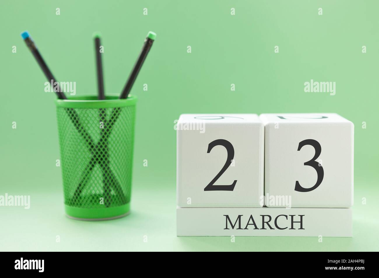 23 march calendar hi-res stock photography and images - Alamy