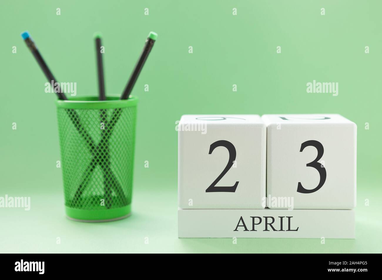 April 23 calendar sign hi-res stock photography and images - Alamy