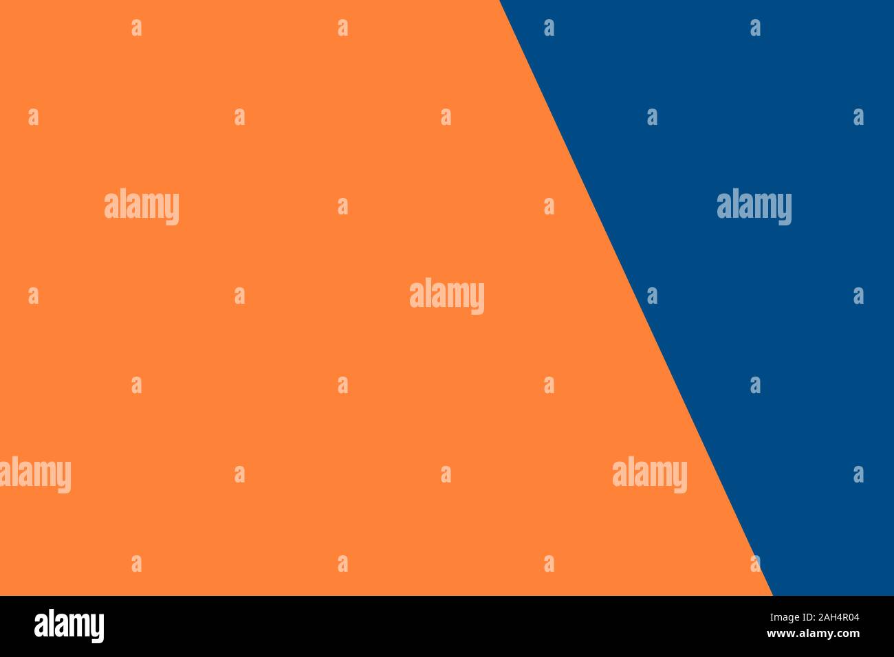 Two color background of trendy classic blue and contrast orange peel ...
