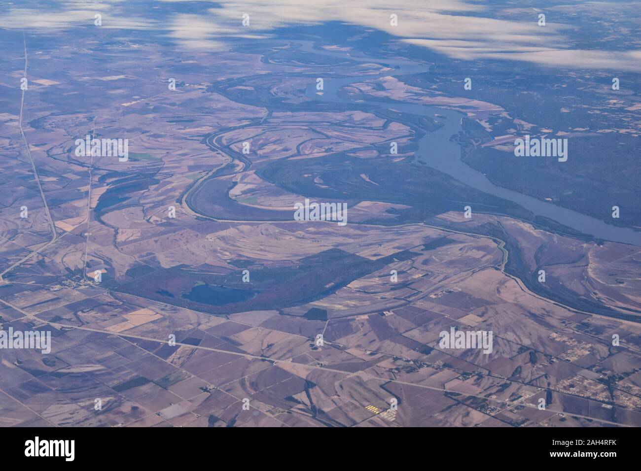 Mississippi river delta aerial hi-res stock photography and images - Alamy