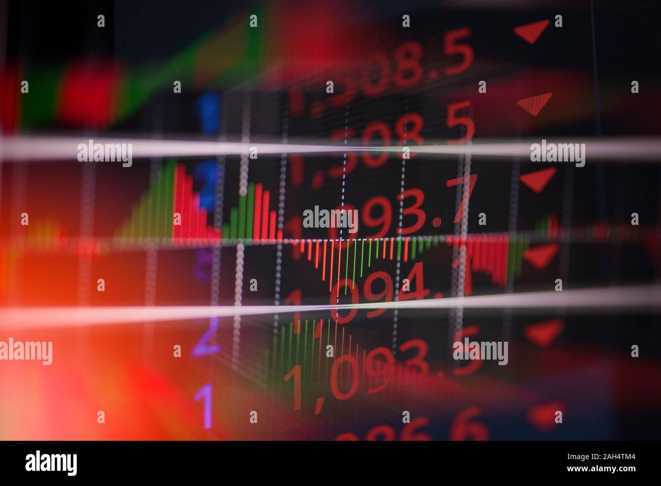 Stock crash market exchange loss trading graph analysis investment ...