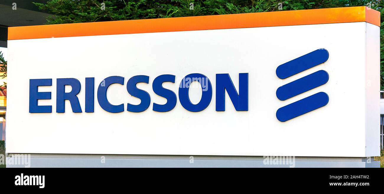 Ericsson, Swedish networking and telecommunications company office is ...