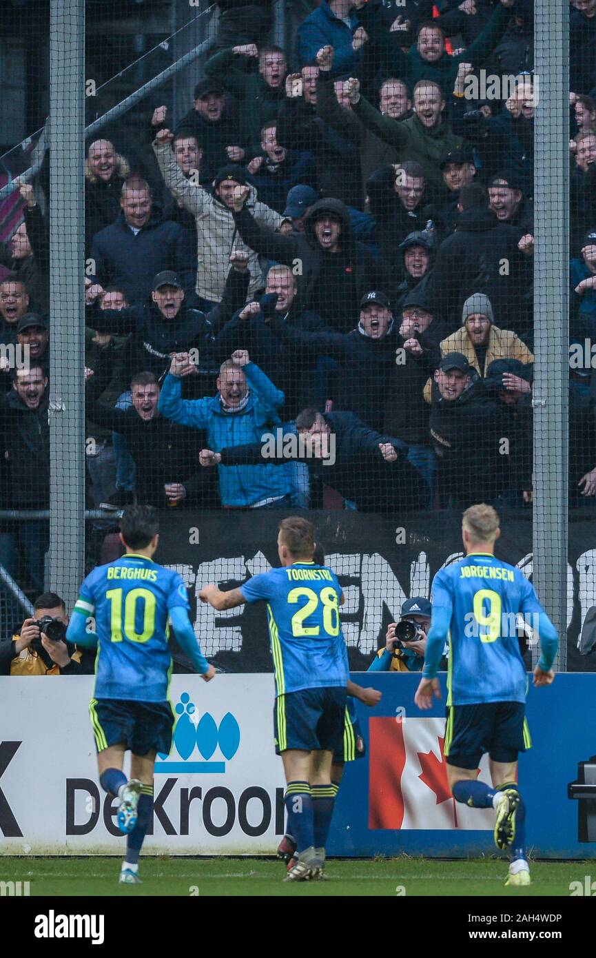 22-12-2019: Voetbal: FC Utrecht v Feyenoord: Utrecht Supporters van ...