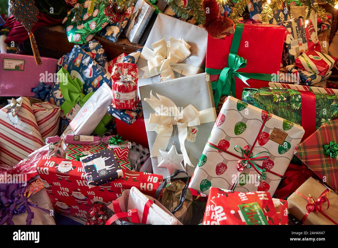 Christmas Presents, USA, 25 Dec 2019 Stock Photo - Alamy