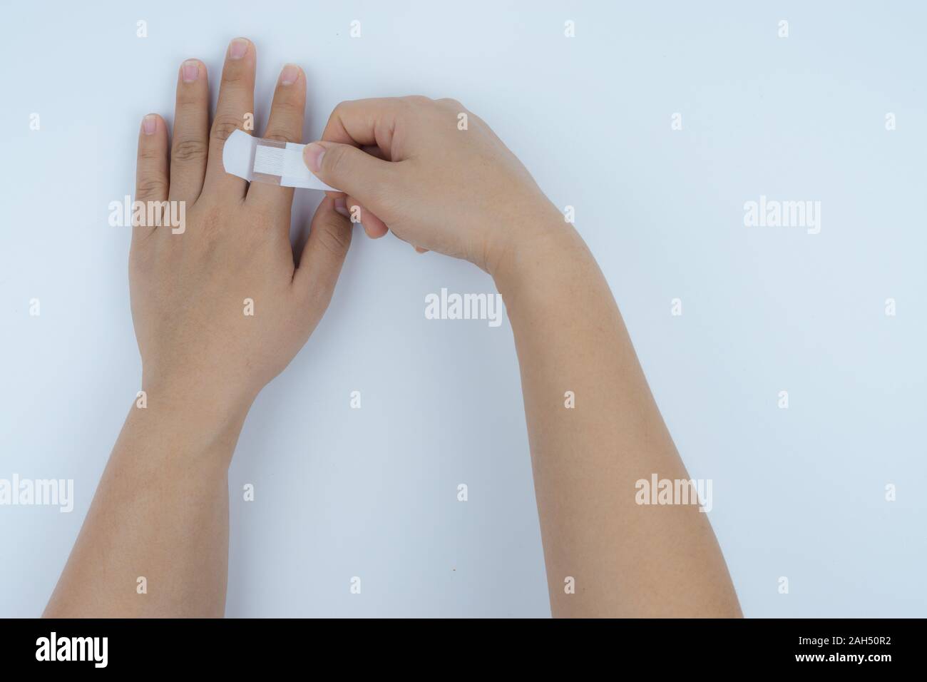 Female plaster finger hi-res stock photography and images - Alamy