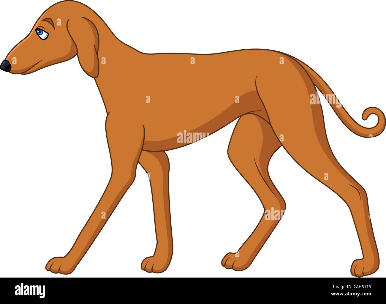 Tall dog Stock Vector Images - Alamy