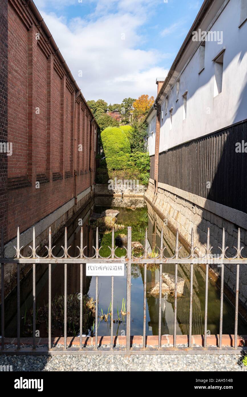 Former inner moat, Kurashiki Ivy Square, Kurashiki Bikan Historical ...