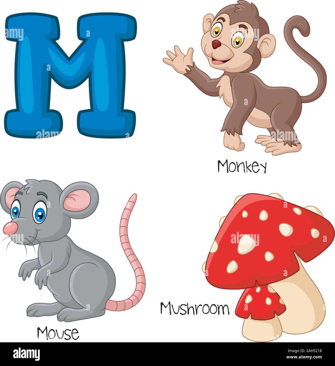 Illustration of M alphabet Stock Vector Image & Art - Alamy
