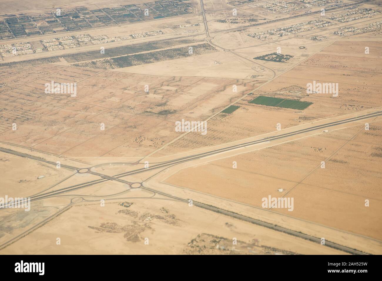 Aerial view of Dubai, United Arab Emirates Stock Photo - Alamy