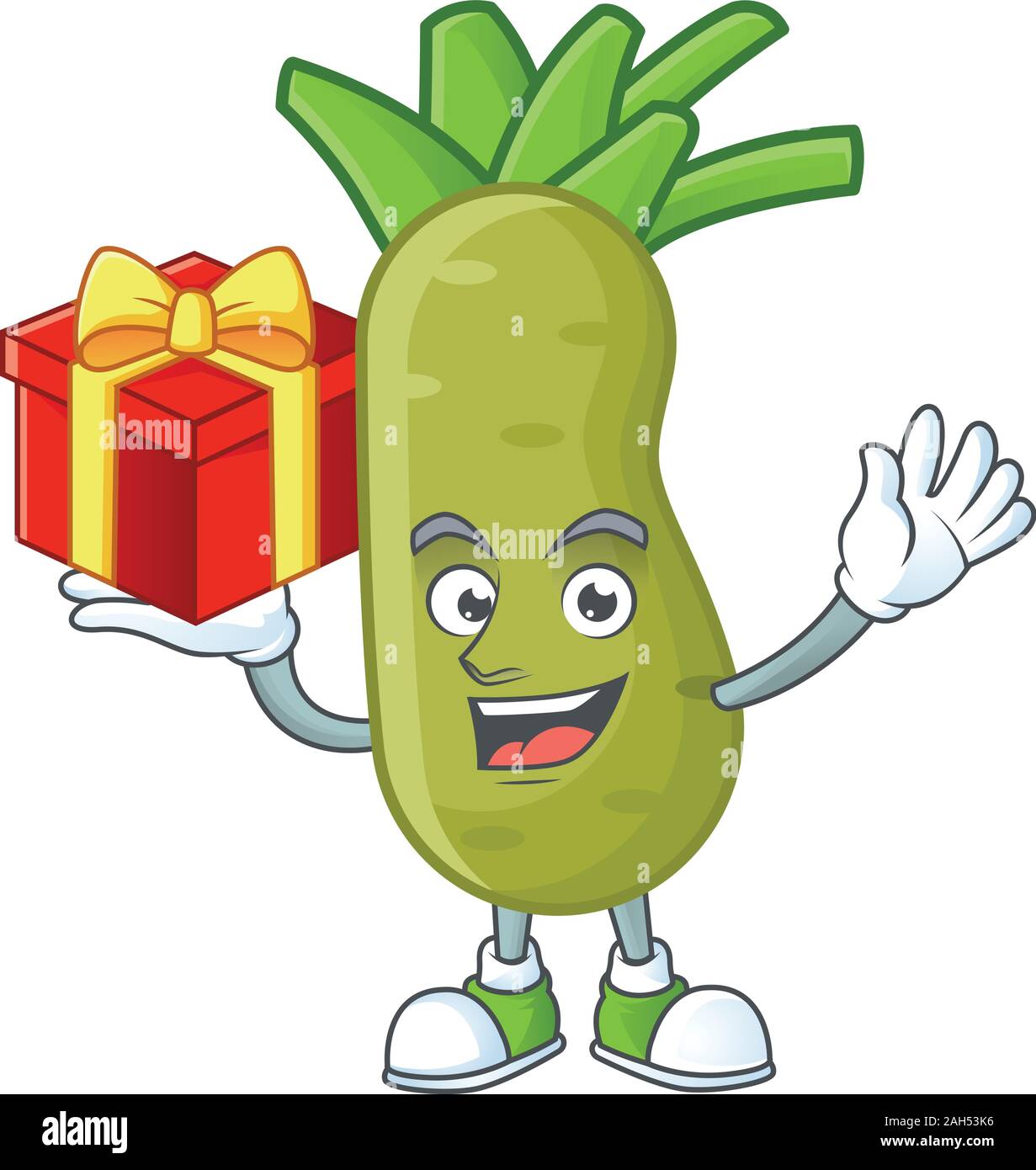 Wasabi plant farm Stock Vector Images - Alamy