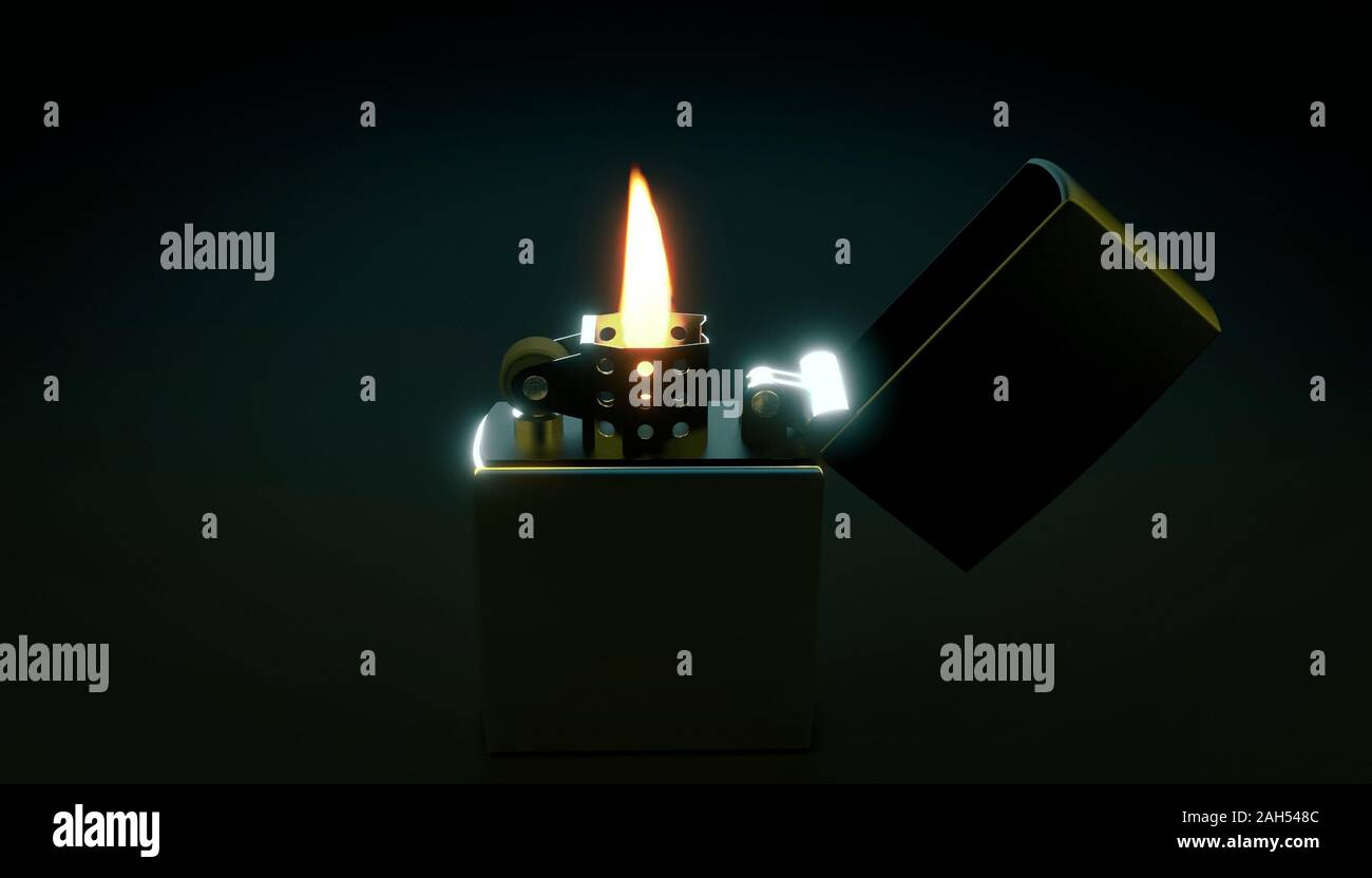 Vintage cigarette lighters hi-res stock photography and images - Alamy