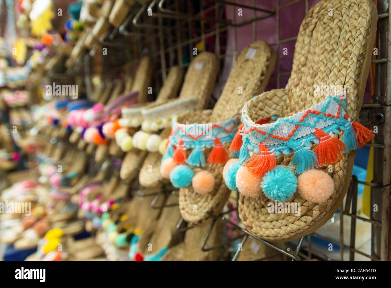 Bangkok thailand chatuchak market shoes hi-res stock photography and ...
