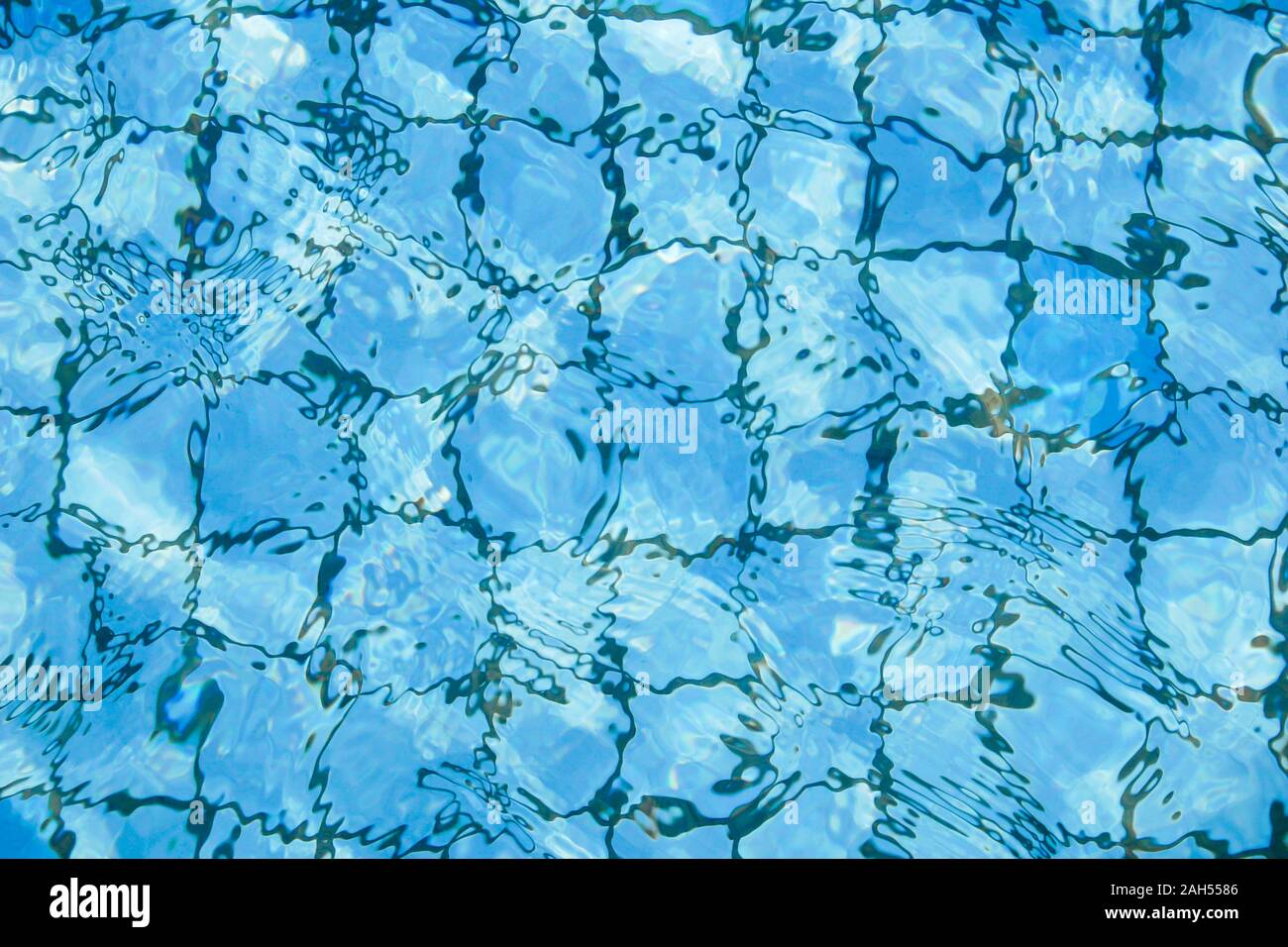 Swimming pool bottom ripple Texture background Stock Photo - Alamy
