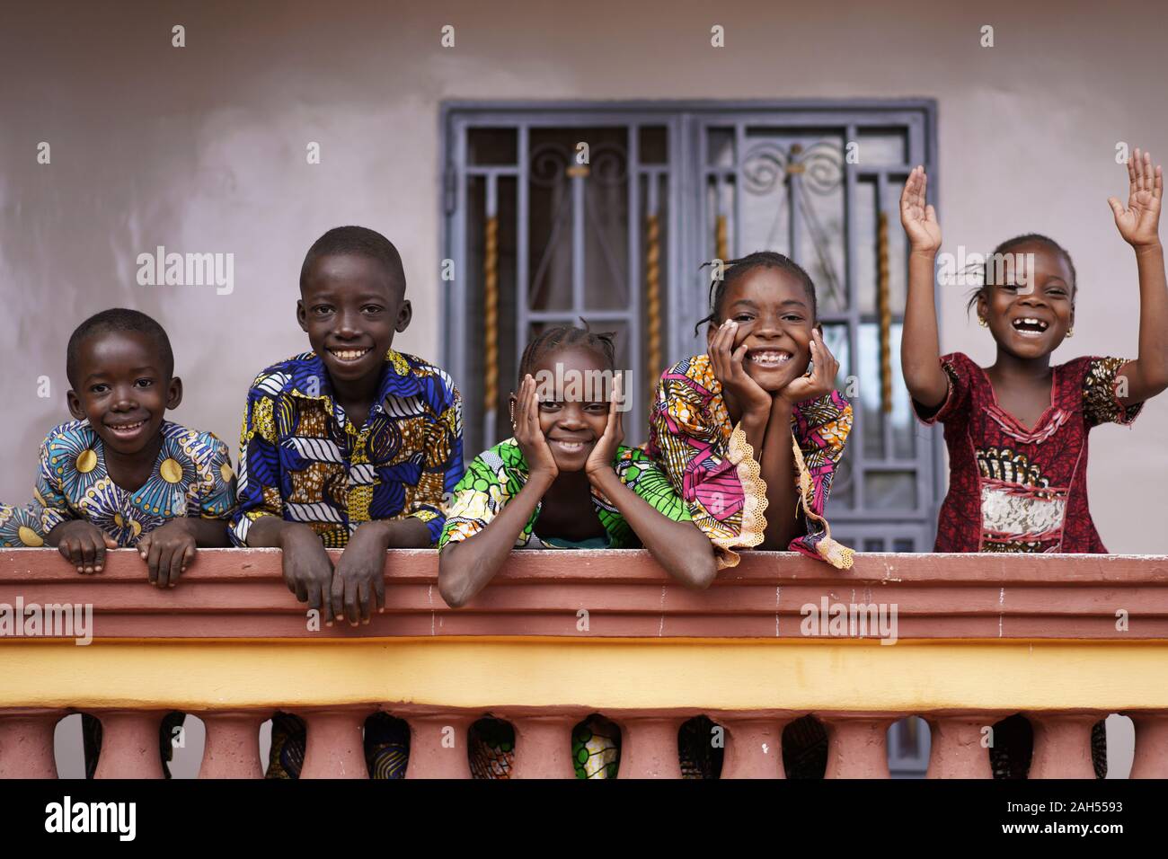 Traditional greeting africa hi-res stock photography and images - Alamy