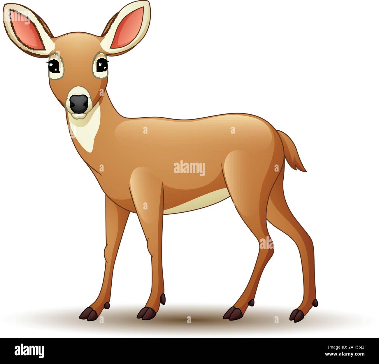 Cartoon deer hi-res stock photography and images - Alamy
