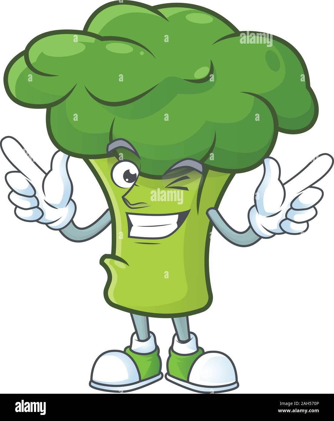 Broccoli Cartoon Characters