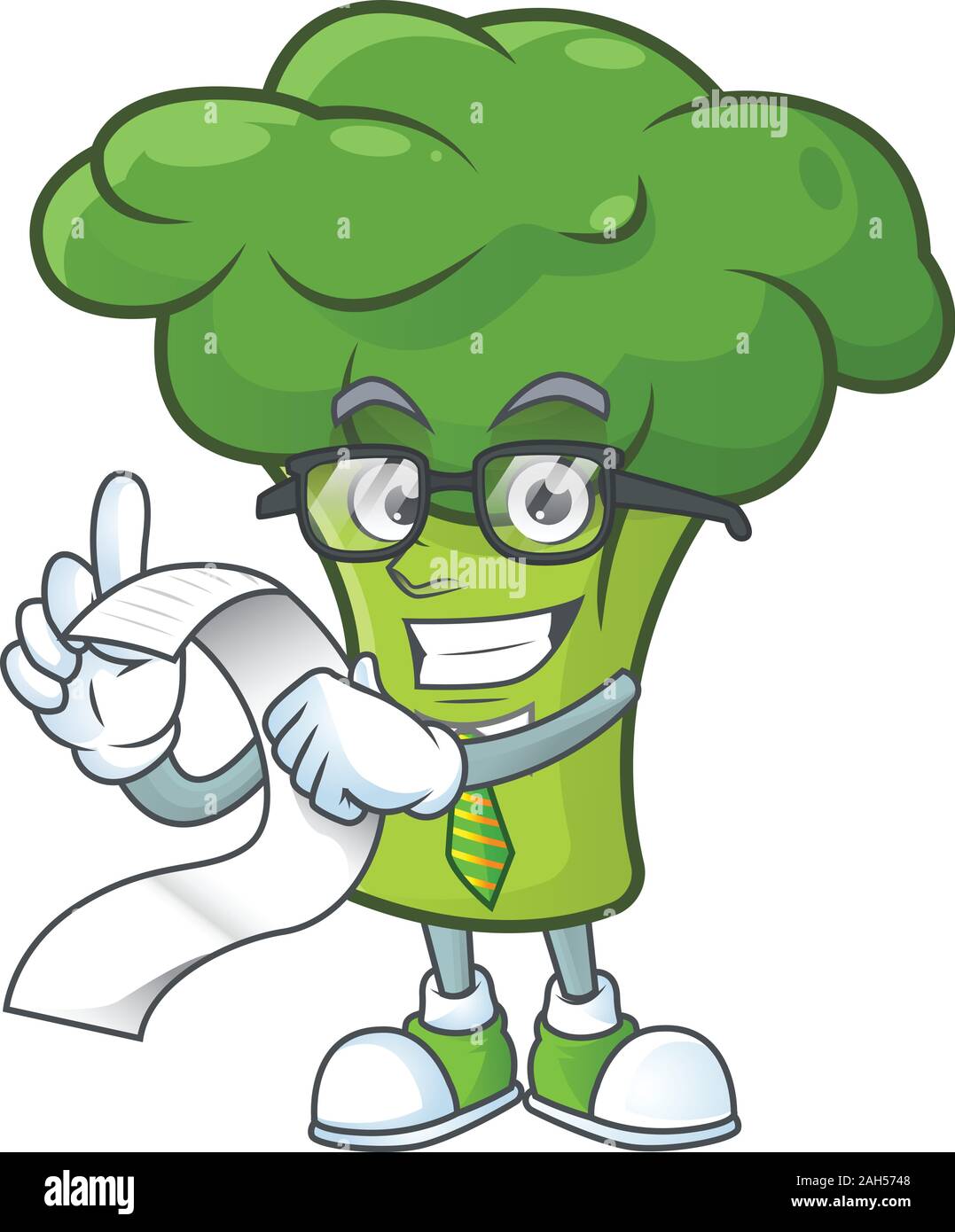 Broccoli Funny Drawing