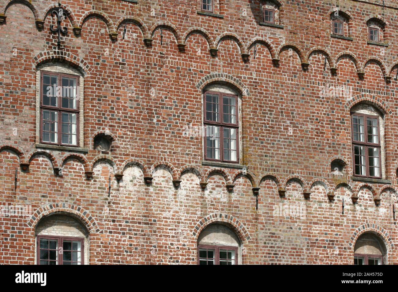 Egeskov Castle (460 yeras) in Southern Funen. Egeskov is famous for ...