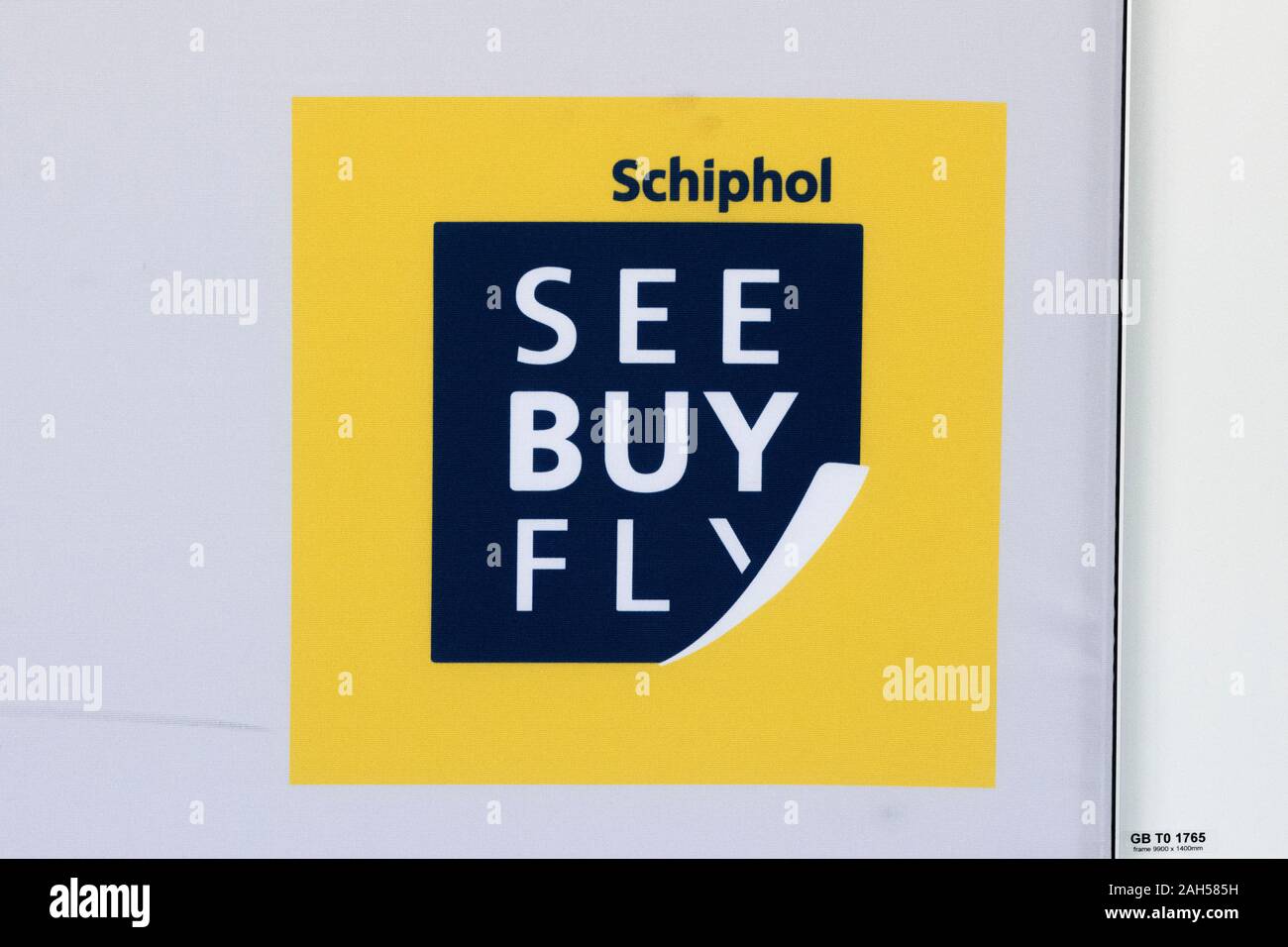 See Buy Fly Sticker At Schiphol The Netherlands 2019 Stock Photo - Alamy
