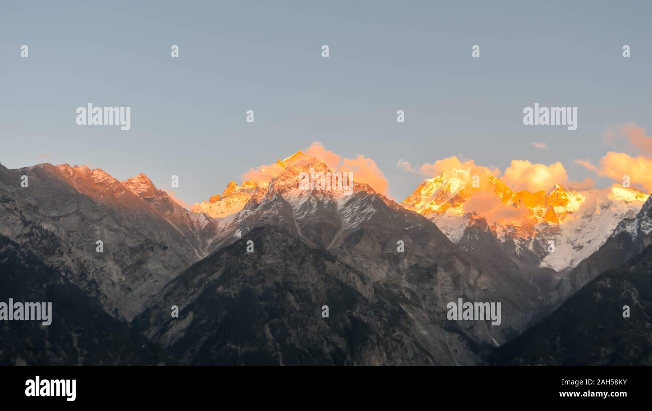 Mount Kailash or Kailasa Mountain Himalayan ranges (Tibetan name Gangs ...