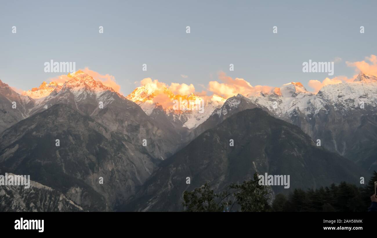 Mount Kailash or Kailasa Mountain Himalayan ranges (Tibetan name Gangs ...