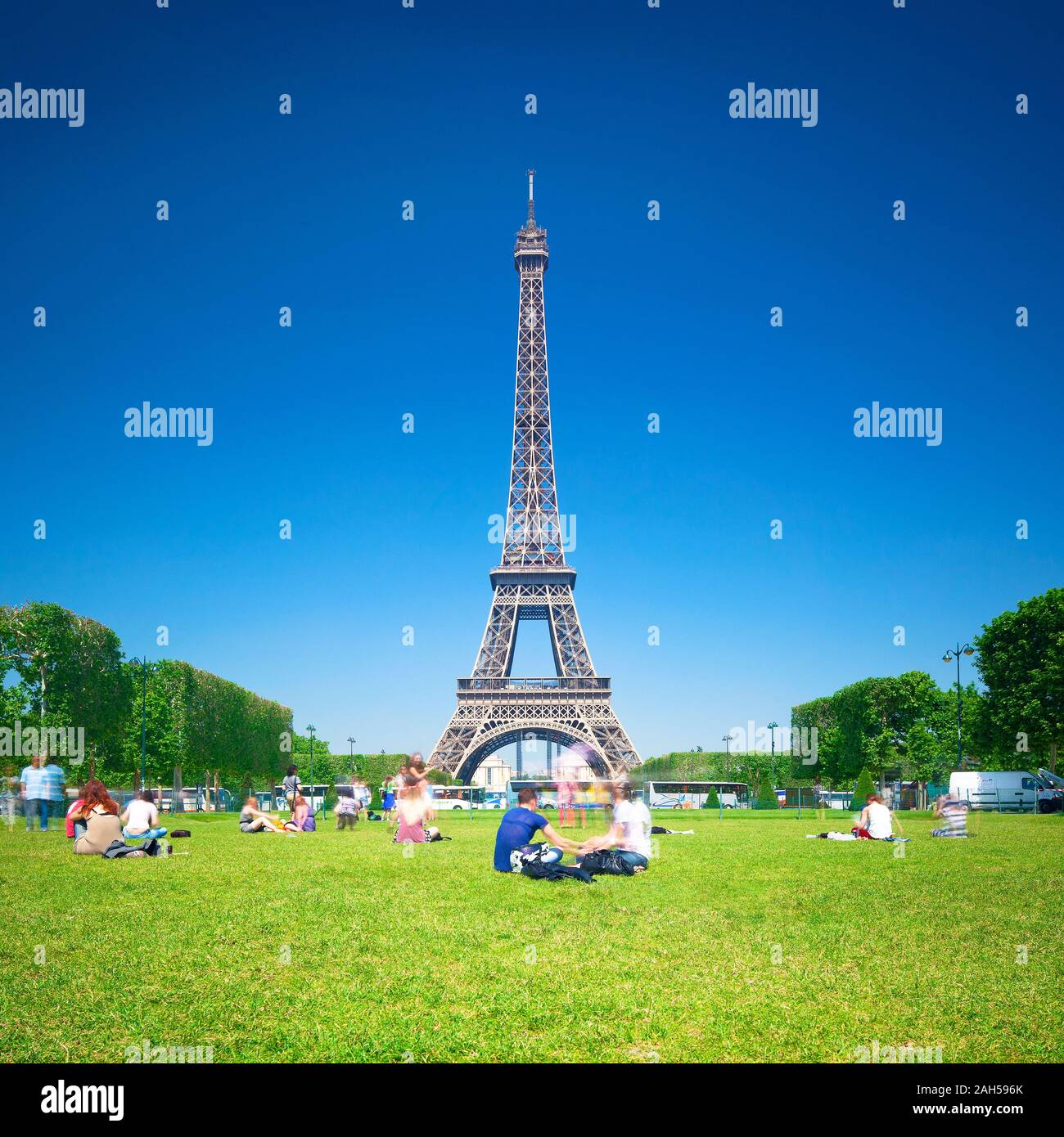 Paris, France - a very French scene Stock Photo - Alamy